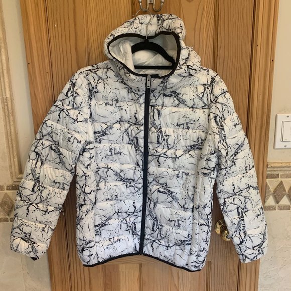 Tribal | Jackets & Coats | Tribal Womans Puffer Jacket Black And White ...